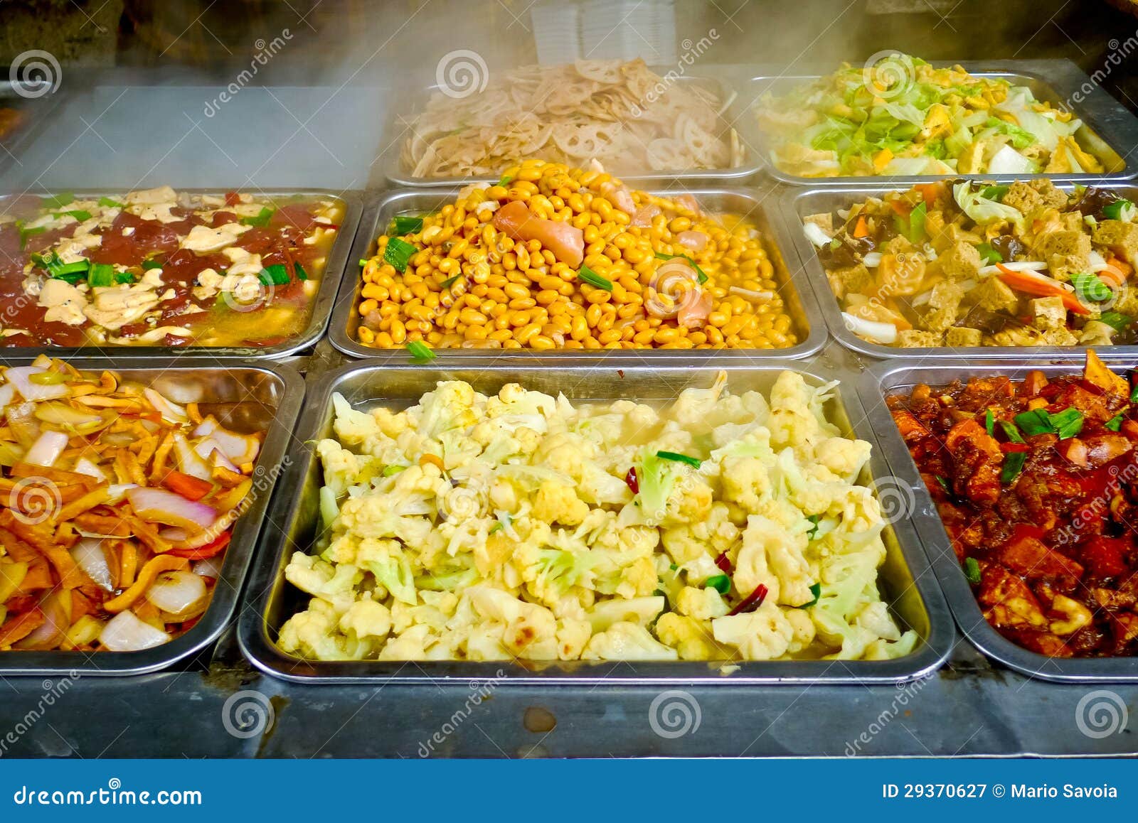 Comida Fría China De La Comida Imagen de archivo - Imagen de ensalada ...