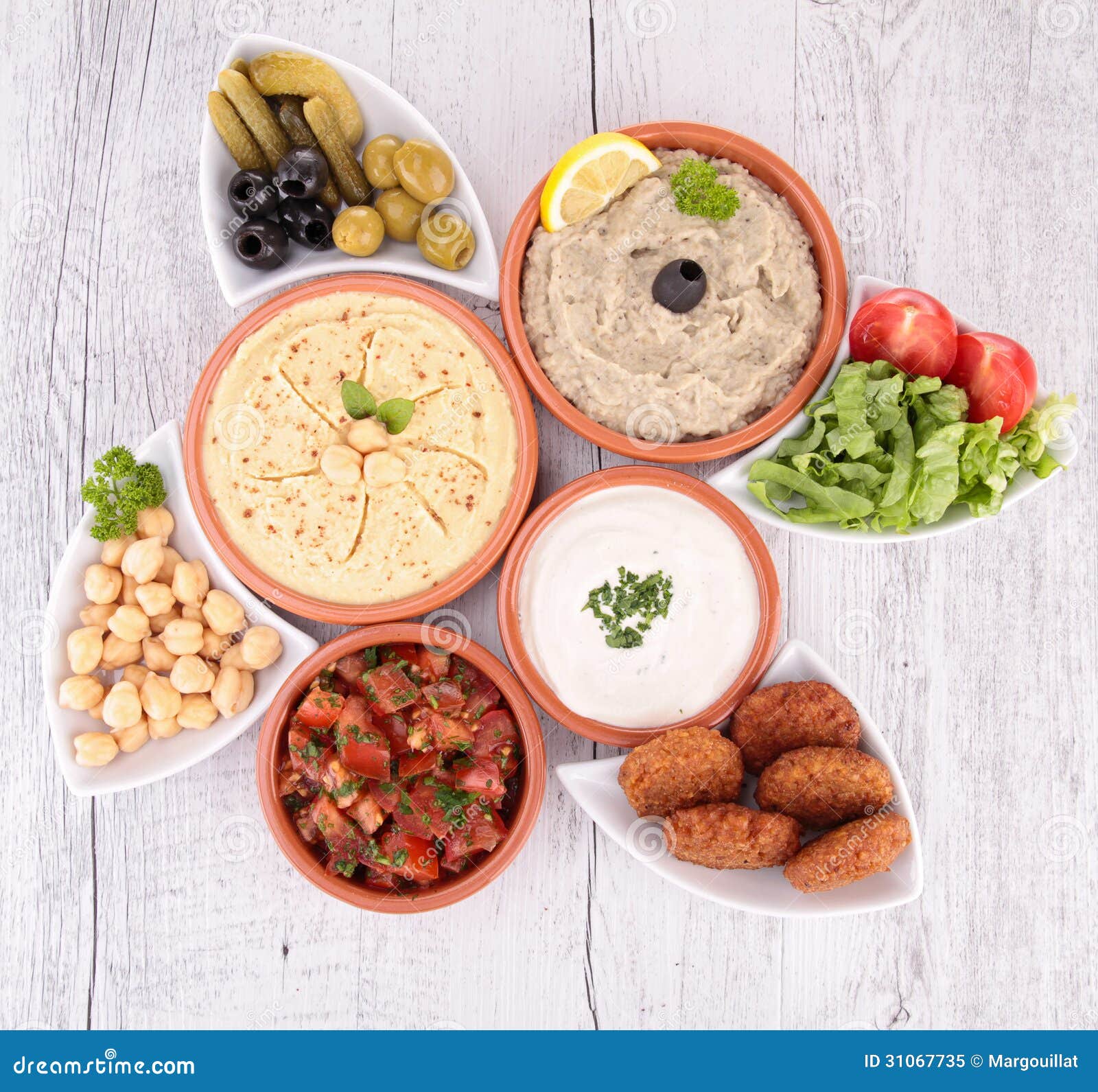 Comida libanesa imagen de archivo. Imagen de cocina, bocado - 31067735