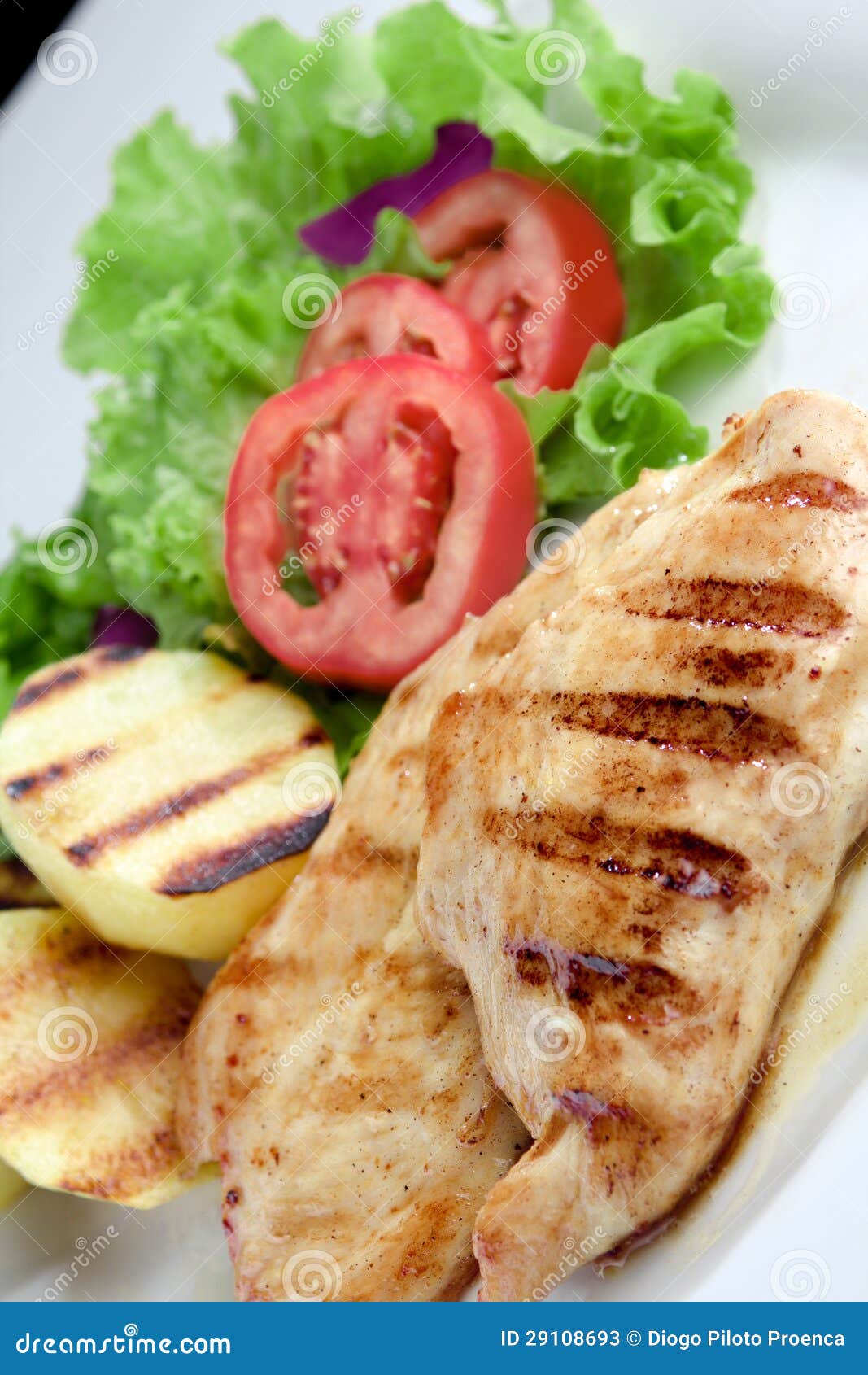 Comida ligera imagen de archivo. Imagen de asador, comida - 29108693