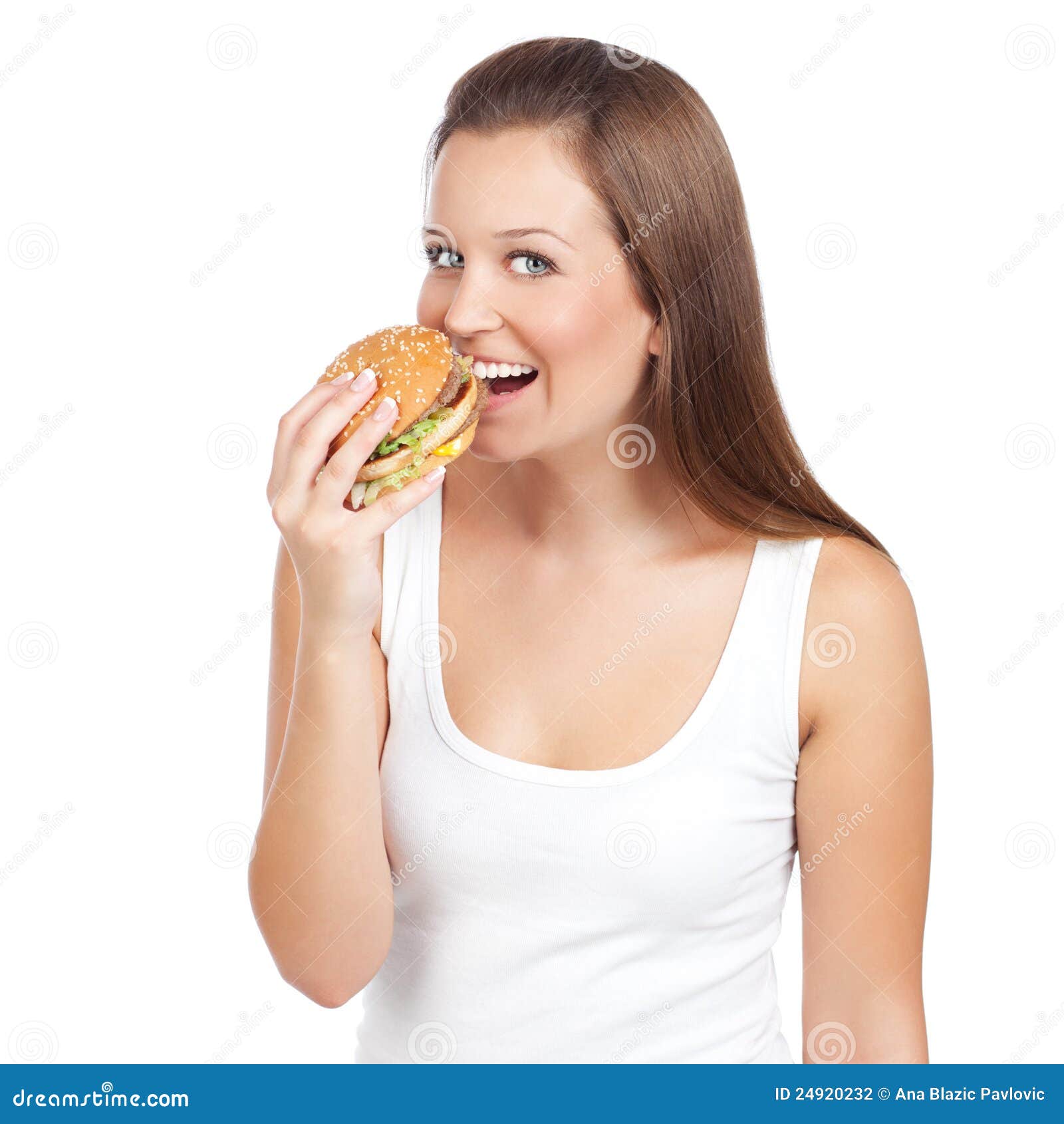 Comida malsana feliz foto de archivo. Imagen de trago - 24920232