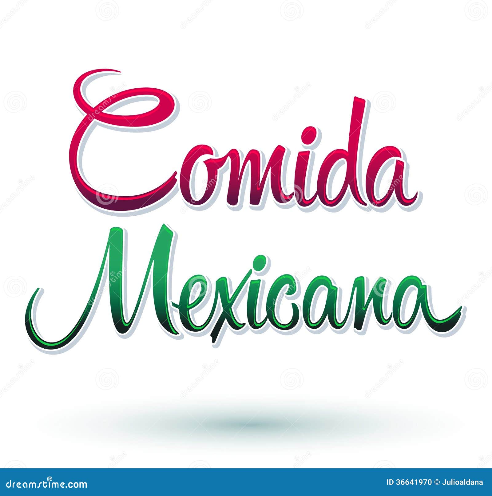 Comida Mexicana - Mexican Food Spanish Text Stock Vector - Illustration ... Comida Mexicana - Mexican Food Spanish Text Stock Vector - Illustration ...