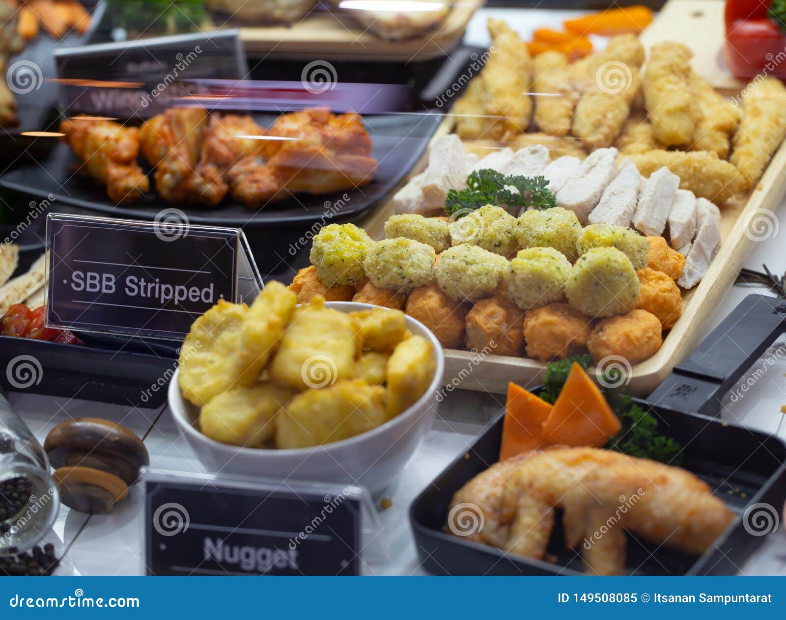 Comida preparada imagen de archivo. Imagen de negocios - 149508085