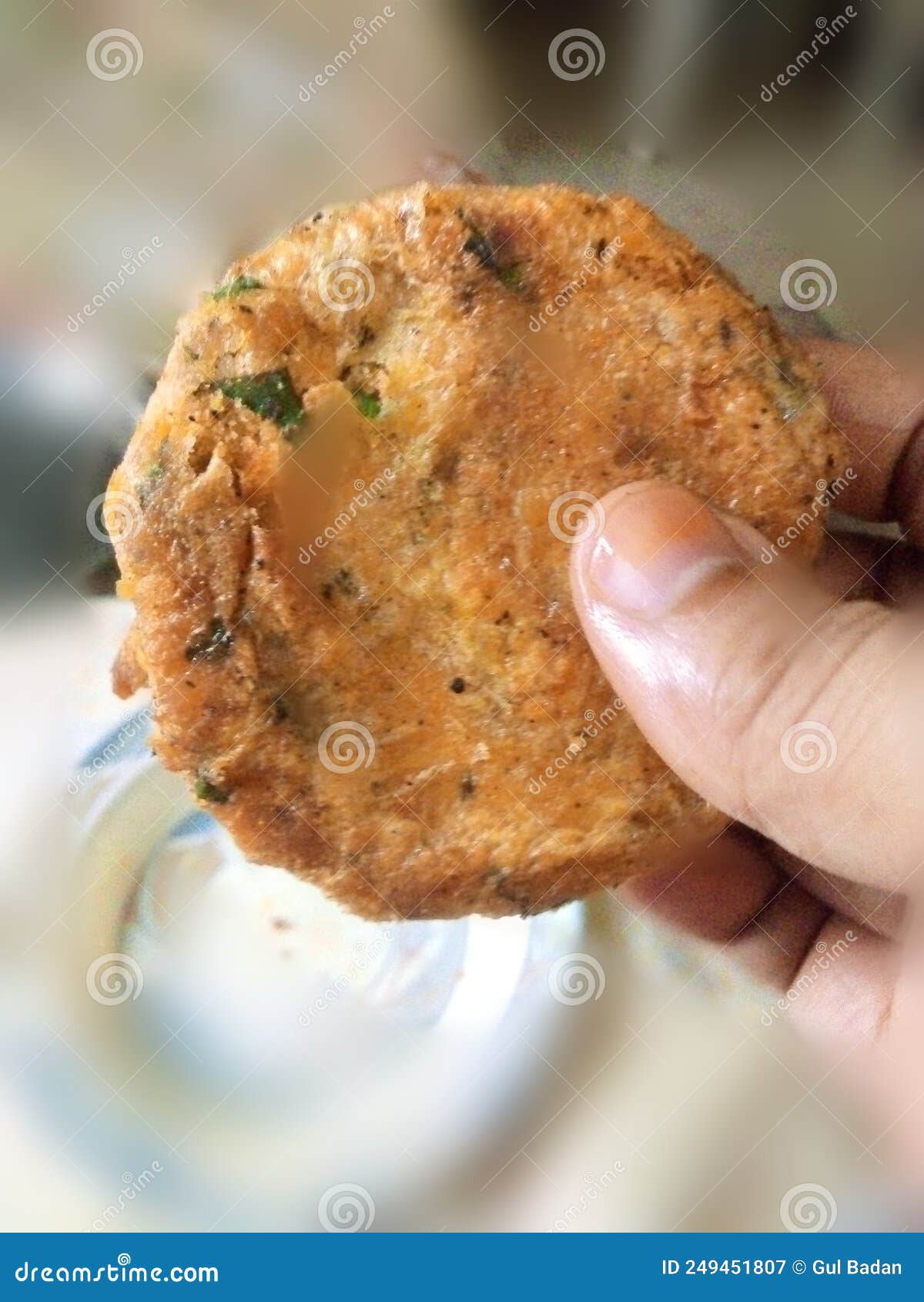 Comida Shaami Kabab Cutlus Pakistan Imagen de archivo - Imagen de ...