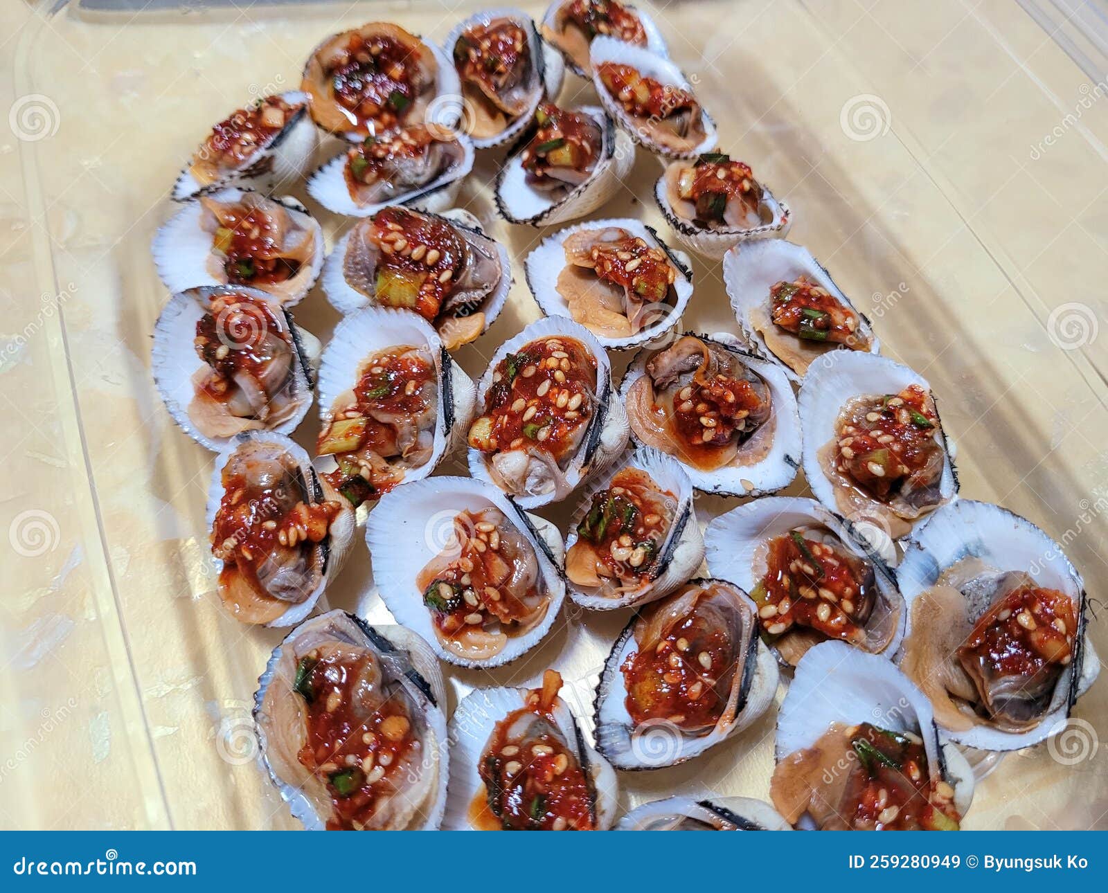 Comida Tradicional Da Coreia Temperada Imagem de Stock - Imagem de ...