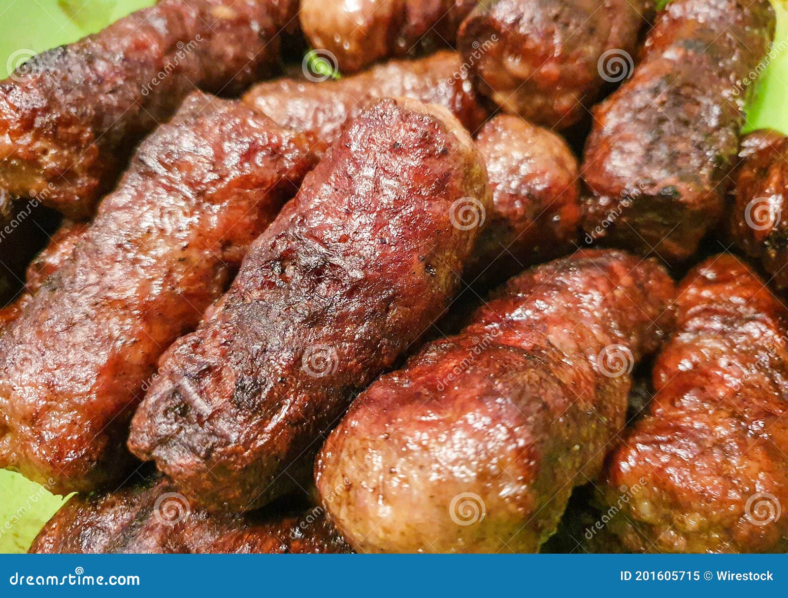 Comida Tradicional Mici Rumana Imagen de archivo - Imagen de almuerzo ...