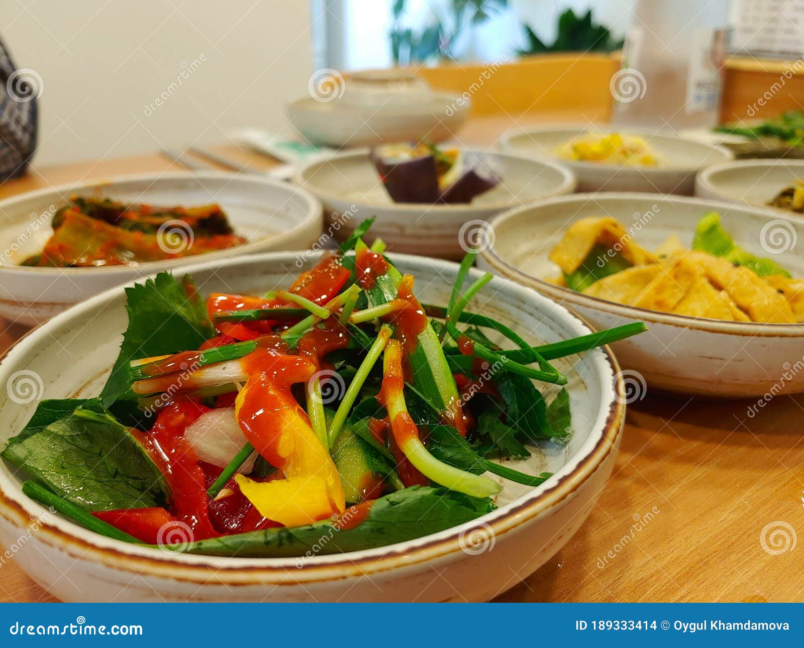 Comidas Nacionales De Corea Del Sur Foto de archivo - Imagen de cena ...