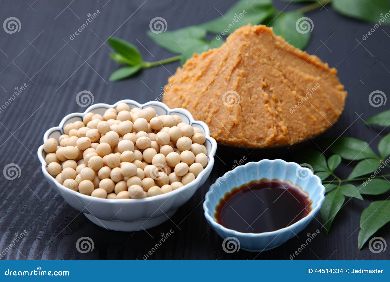 Comidas Procesadas Soja Tradicional De Japaneese Foto de archivo ...