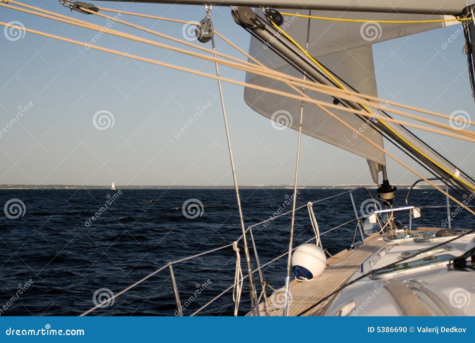 Coming home stock photo. Image of mast, sail, waves, choppy - 5386690
