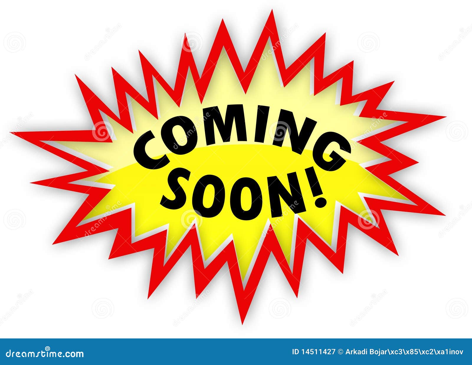 Coming Soon Royalty Free Stock Photography - Image: 14511427