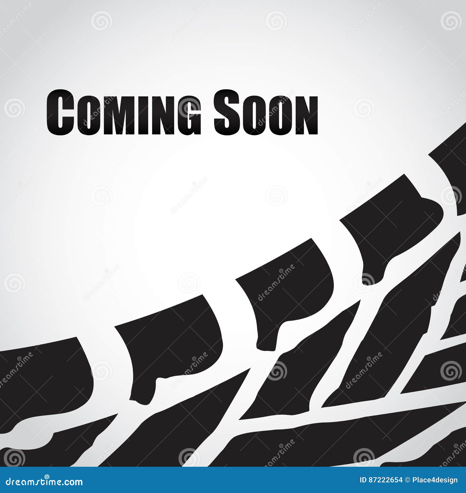 Coming soon stock illustration. Illustration of bike - 87222654