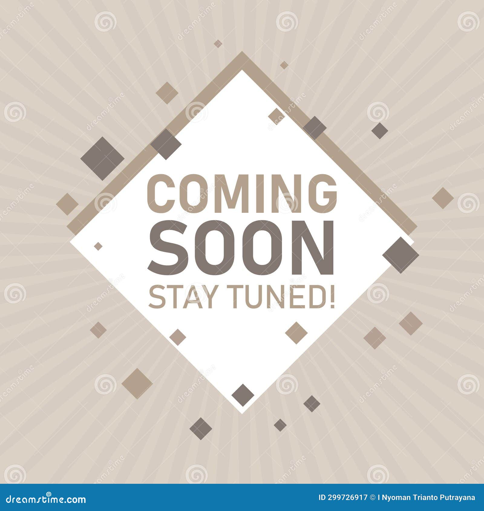 Coming Soon Background with in Comic Style Stock Vector - Illustration ...