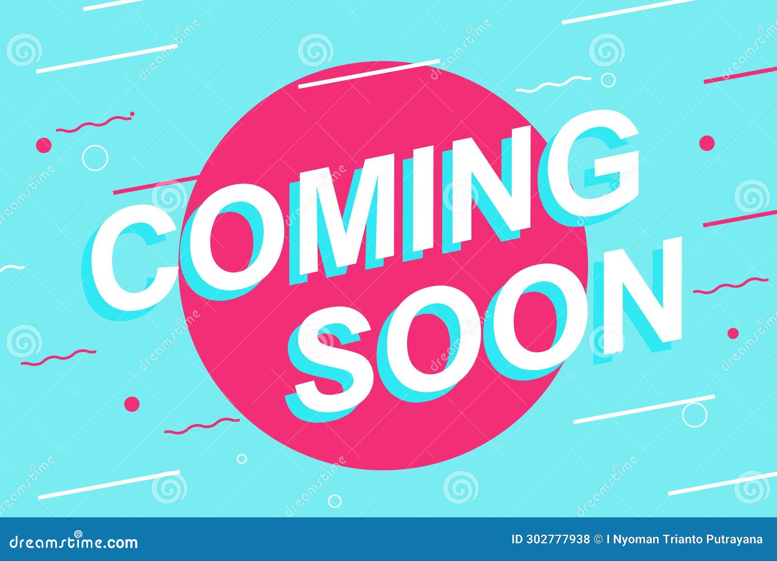 Coming Soon Banner Background Stock Vector - Illustration of pattern ...