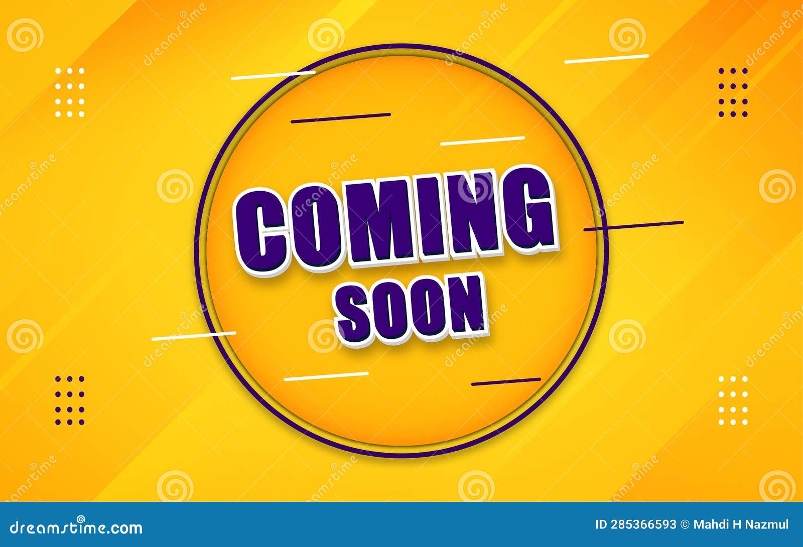 Coming Soon Banner Template with Editable Text Effect Stock ...