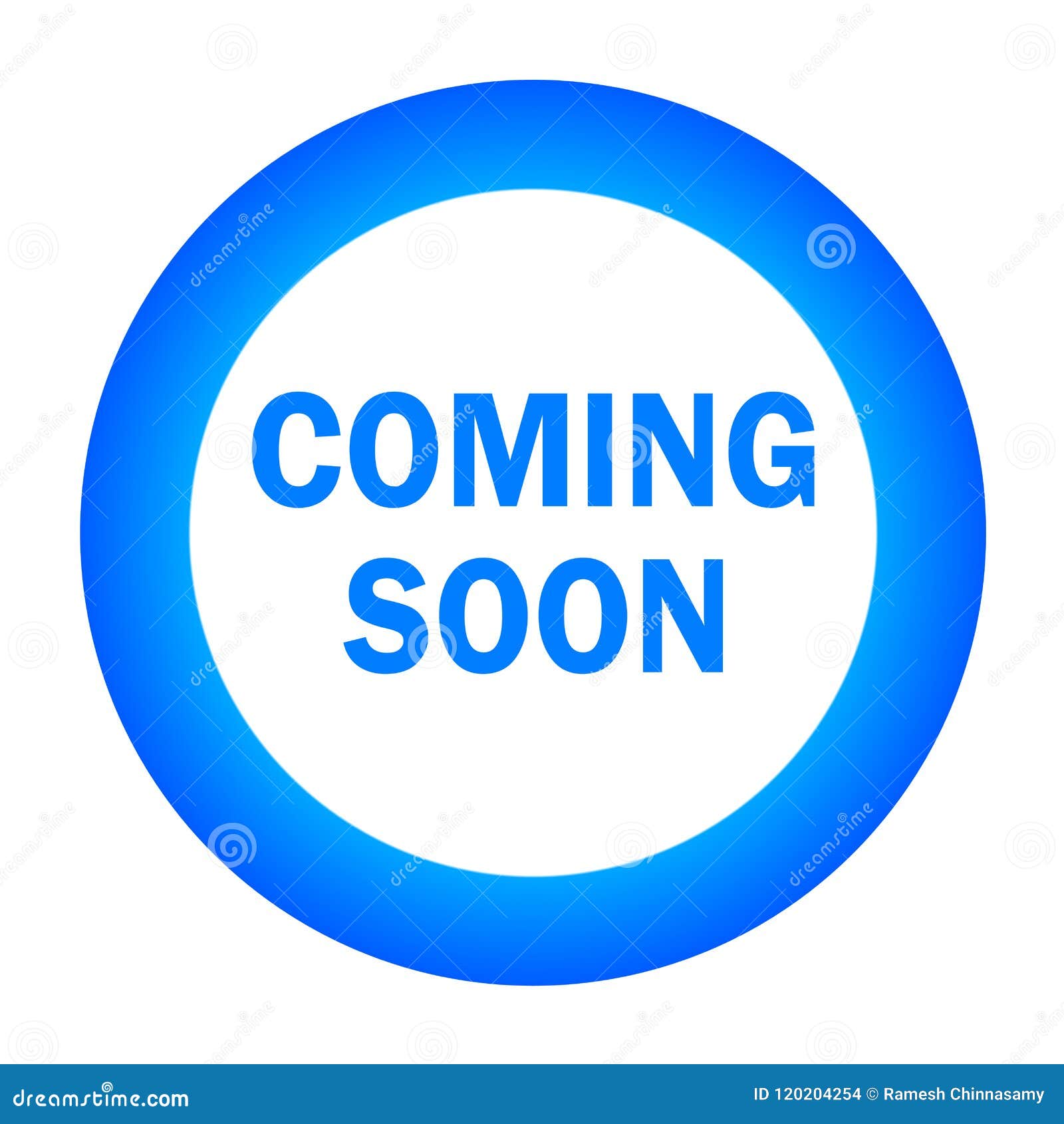 Coming soon button stock vector. Illustration of collection - 120204254
