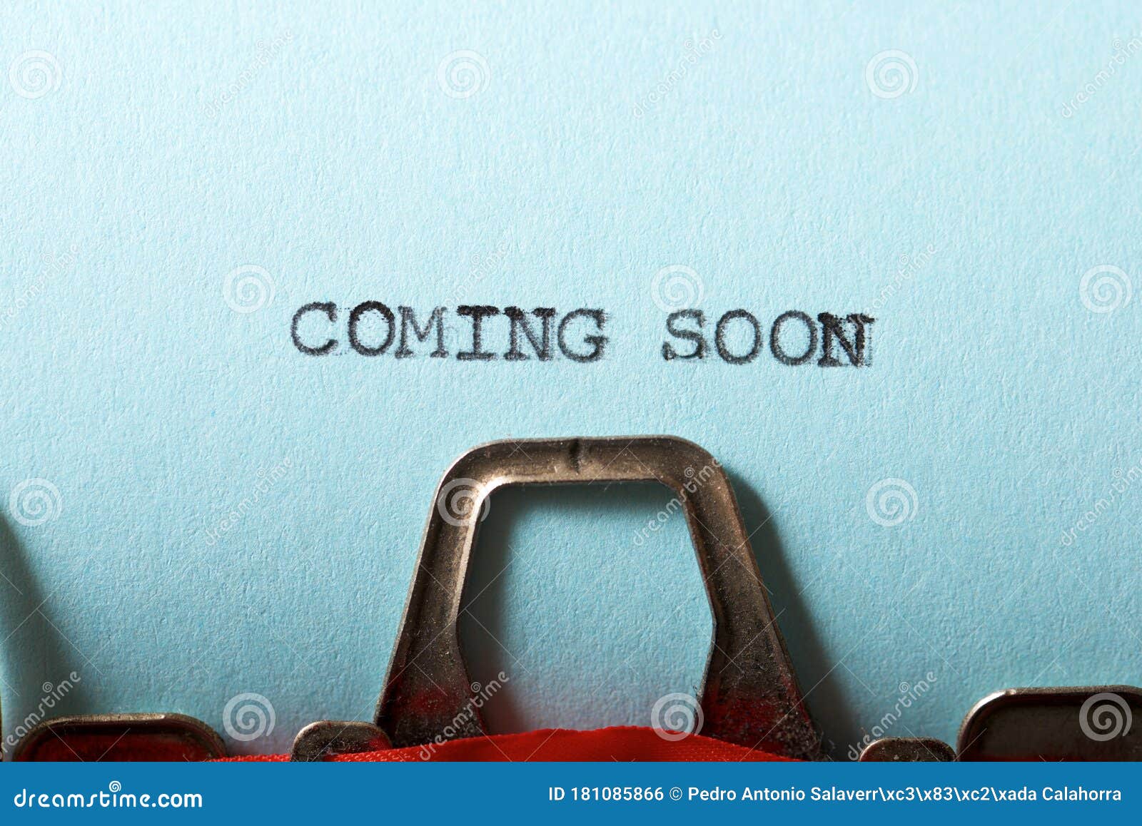 Coming soon concept view stock photo. Image of announcing - 181085866