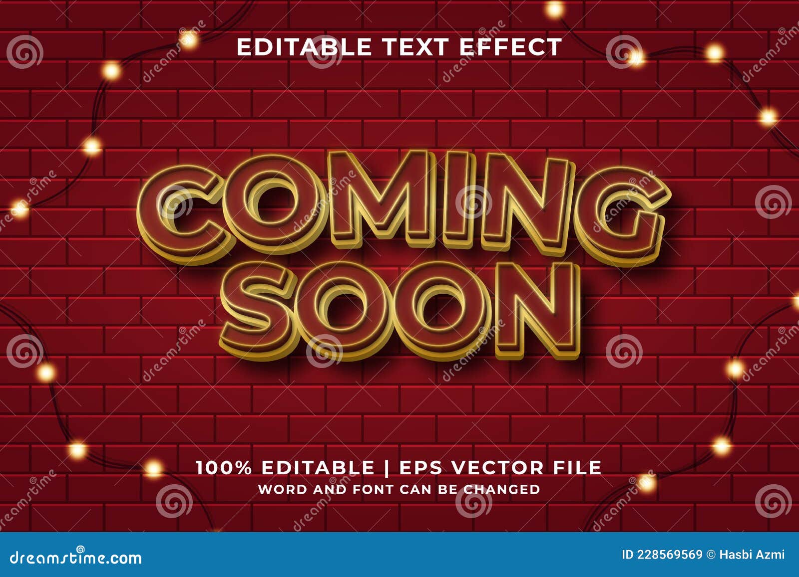 Coming Soon Editable Text Effect Luxury 3d Template Style Premium ...