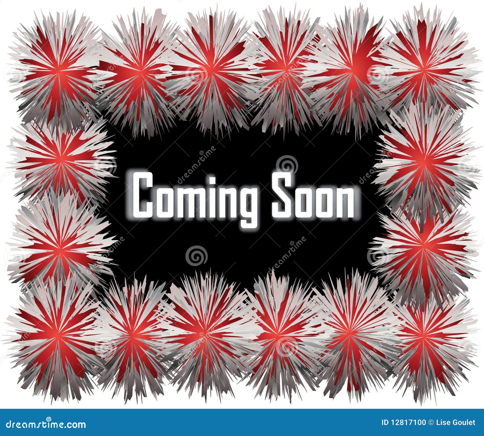 Coming Soon Illustration stock vector. Illustration of announcement ...