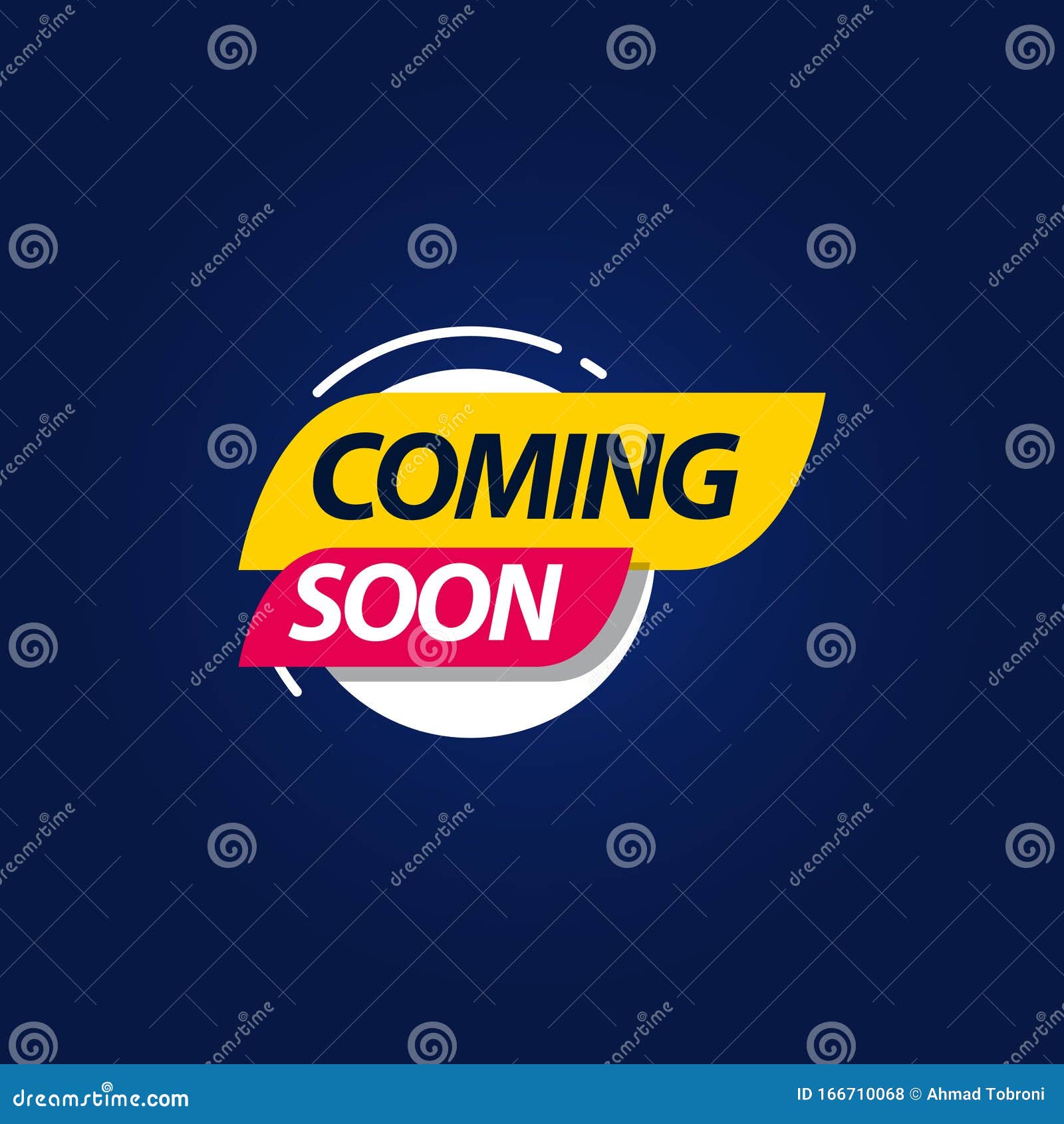 Coming Soon Label Logo Vector Template Design Illustration Stock Vector ...