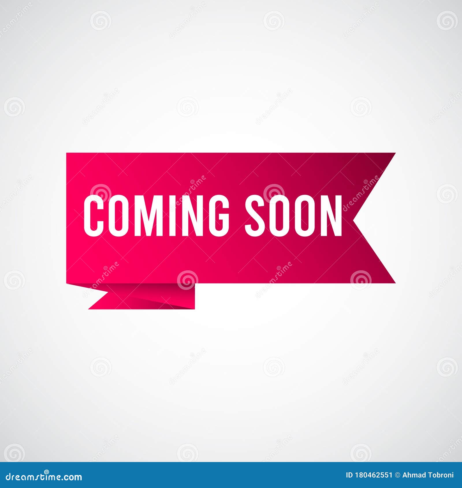 Coming Soon Label Tag Logo Vector Template Design Illustration Stock ...