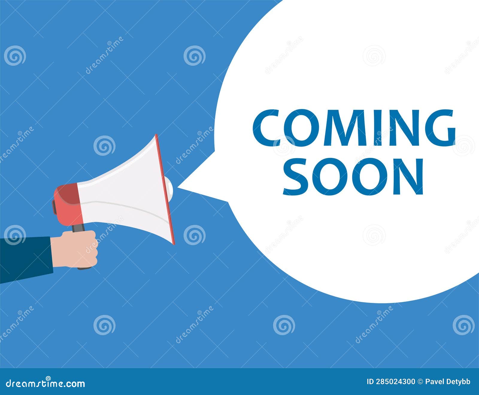 Coming Soon Logo. Vector Illustration. Stock Vector - Illustration of ...