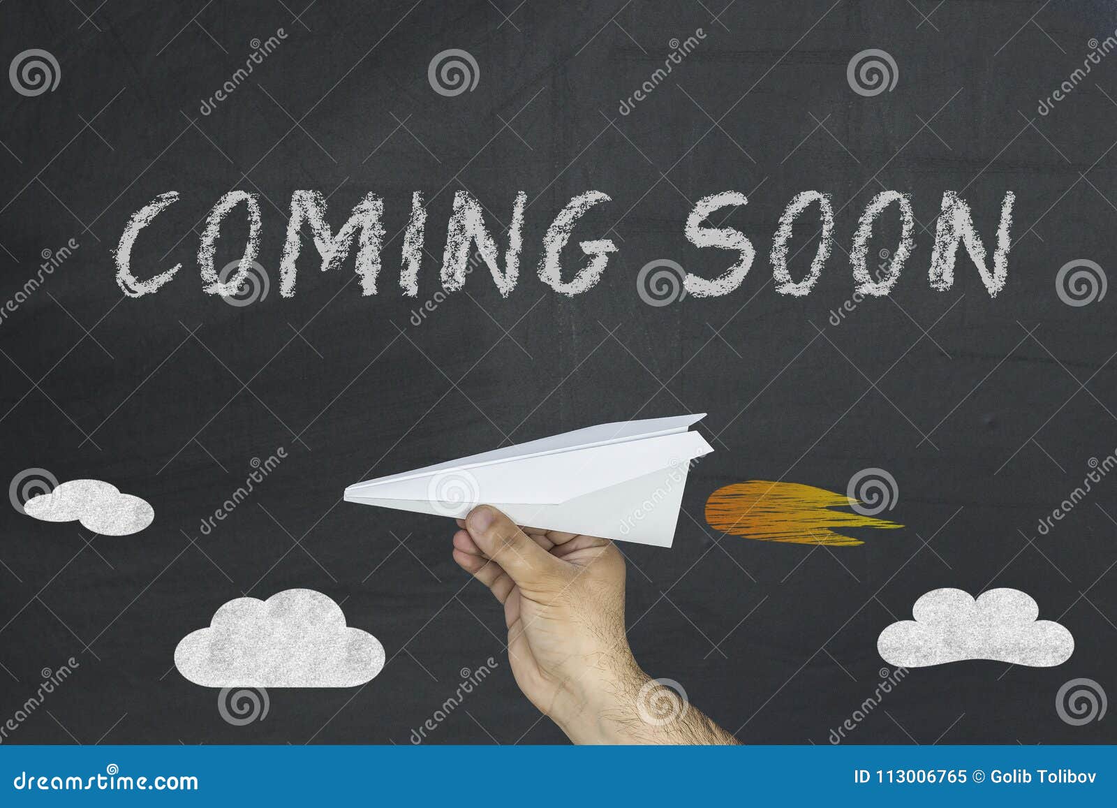 Coming Soon. Retro Advertising Concept with Coming Soon Text. Stock ...