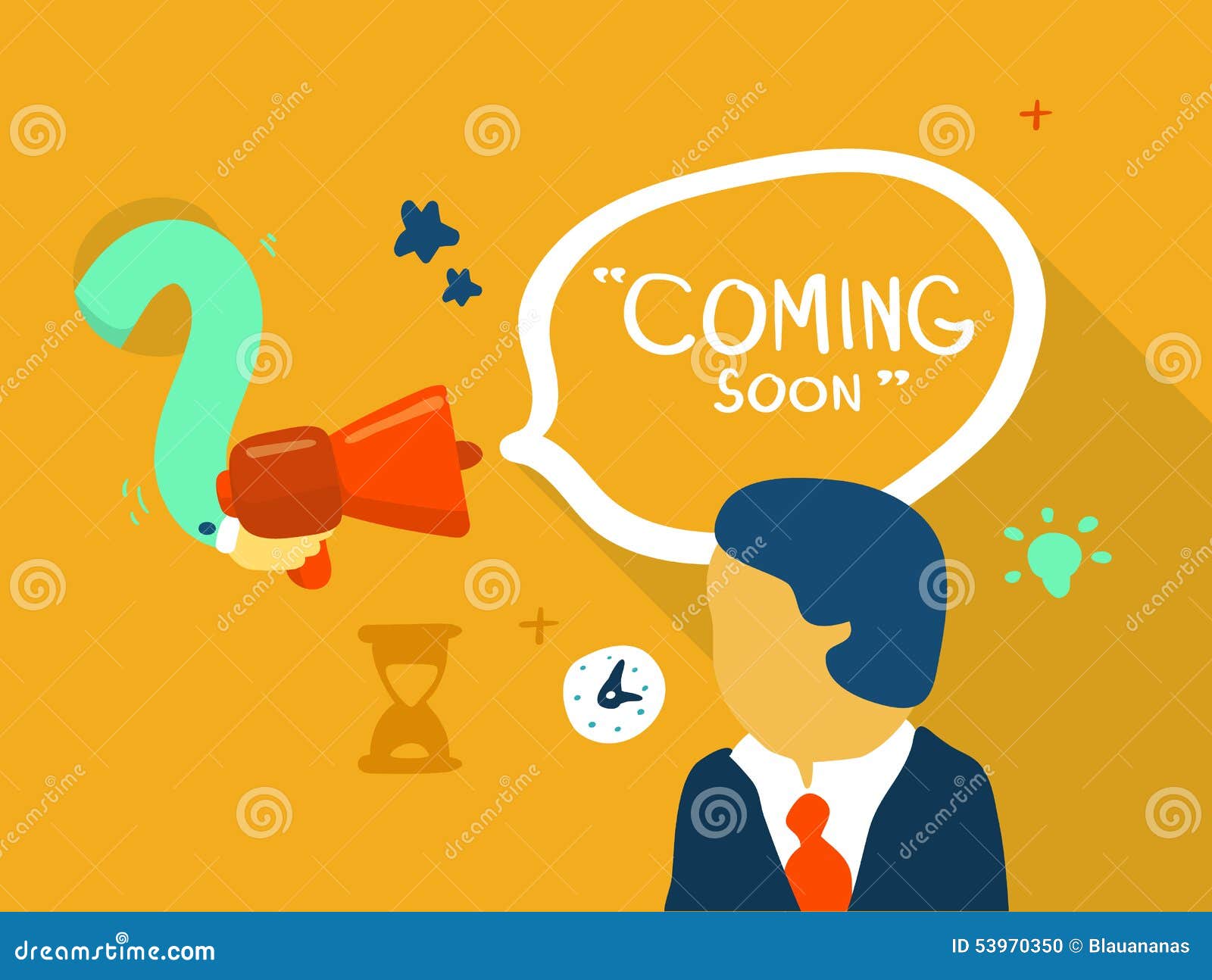 Coming soon sign stock vector. Illustration of bubble - 53970350