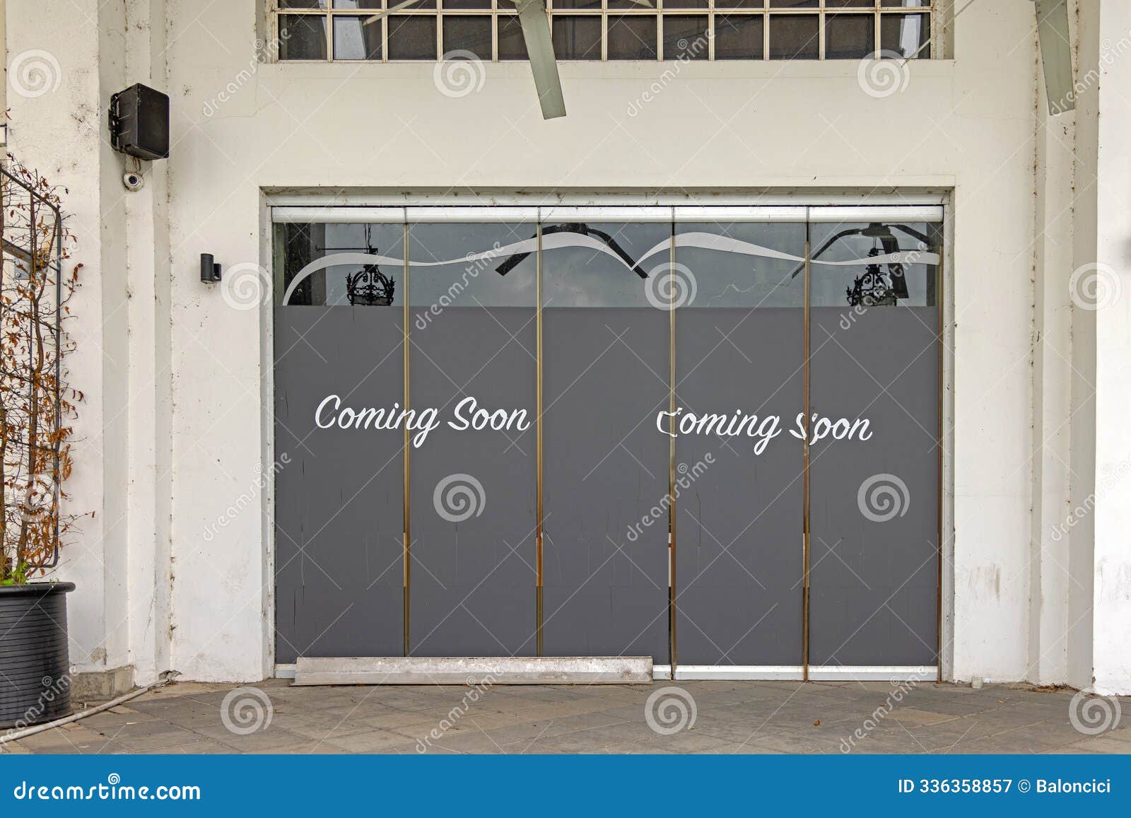Coming Soon Sign stock image. Image of serbia, commercial - 336358857