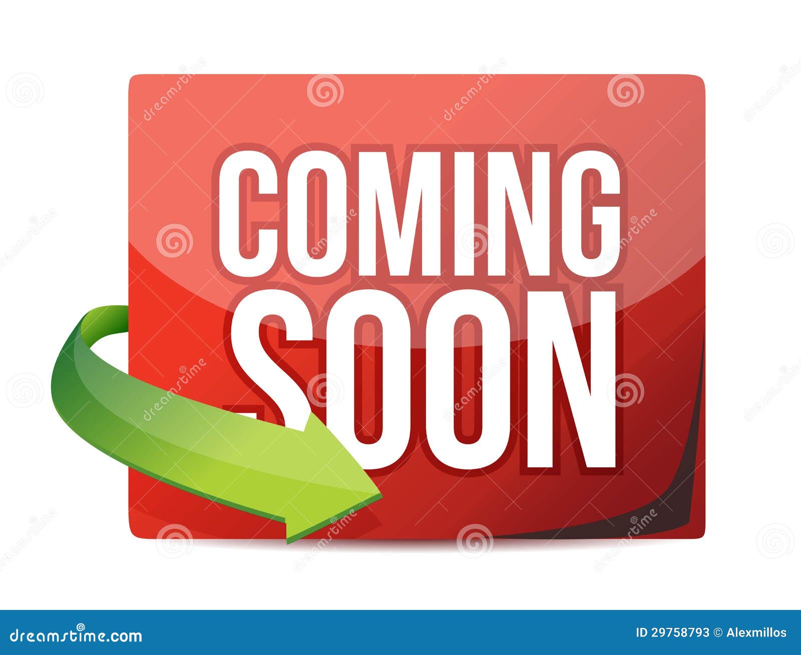 Coming Soon Sticker and Arrow Stock Illustration - Illustration of icon ...