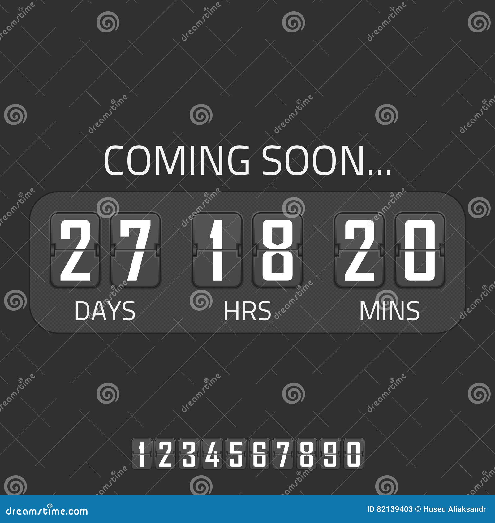 Coming Soon Vector Illustration. Stock Vector - Illustration of ...