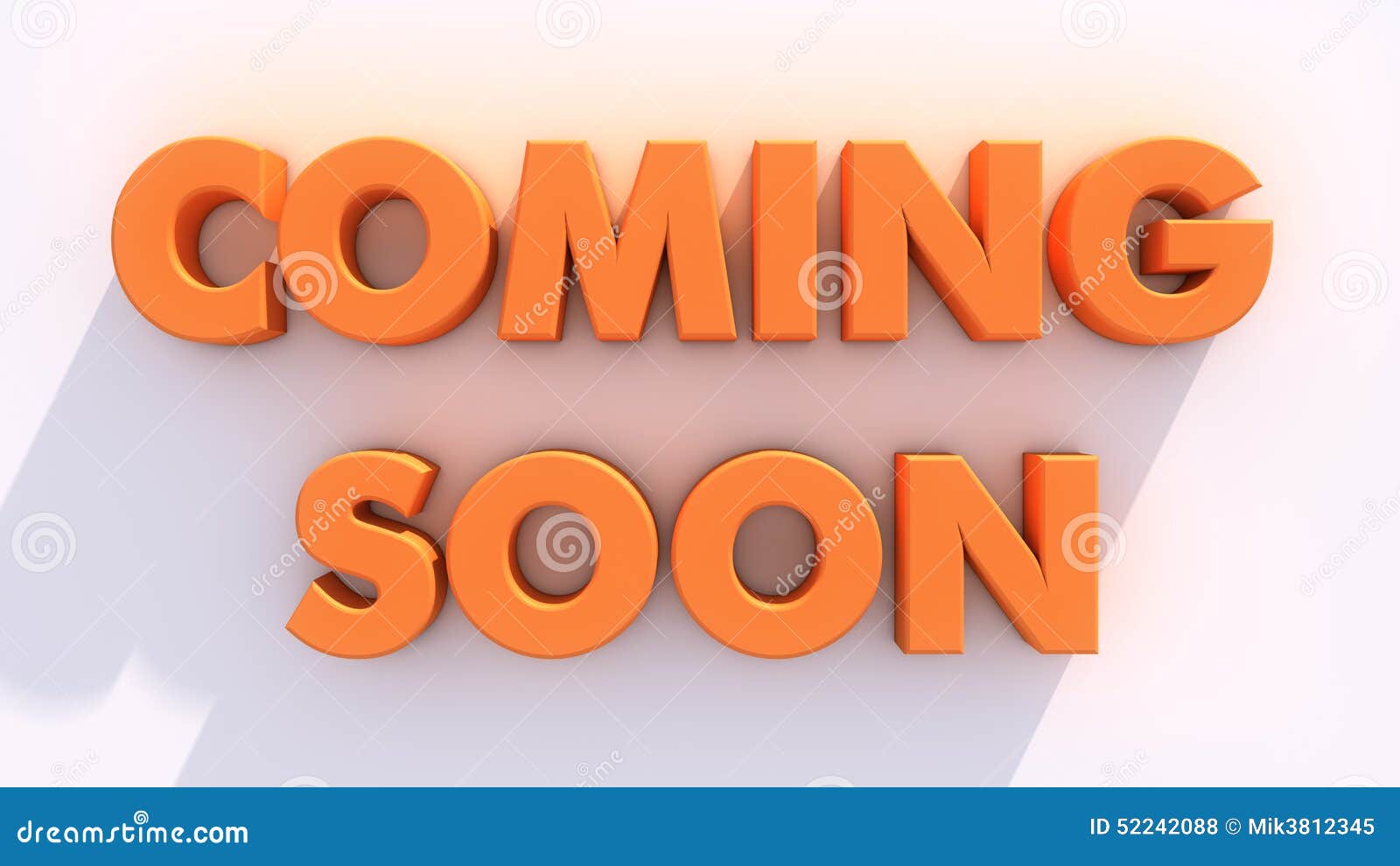 Coming soon and white wall stock illustration. Illustration of advert ...