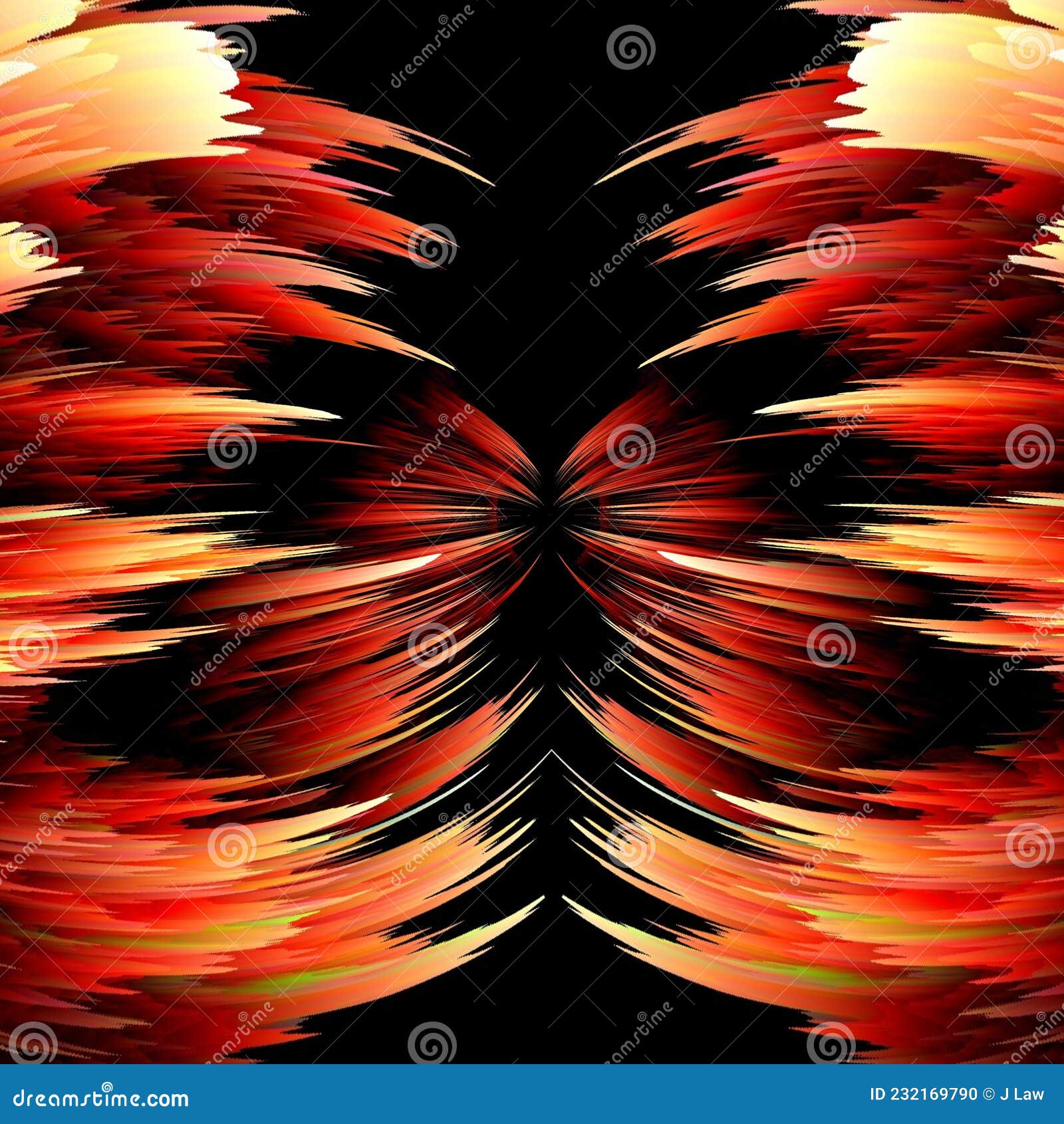 Coming Toghether Glowing Firework Exploding on a Black Background Stock ...