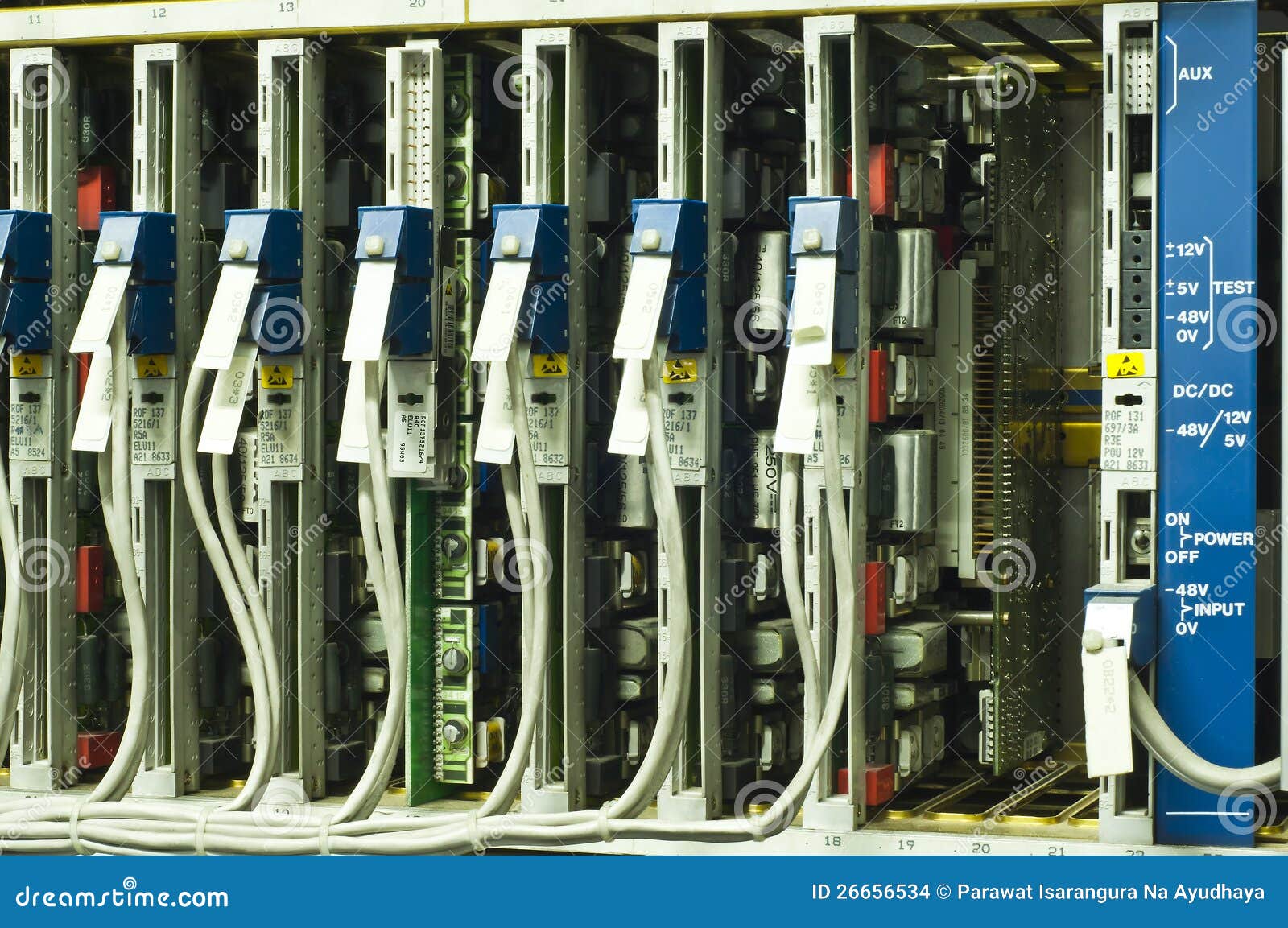 Comm. circuit board. stock photo. Image of equipment - 26656534