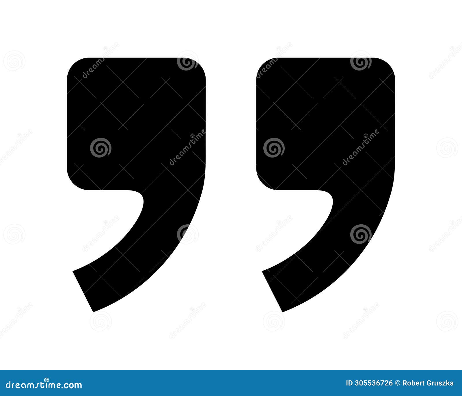 Comma icon stock illustration. Illustration of graphic - 305536726