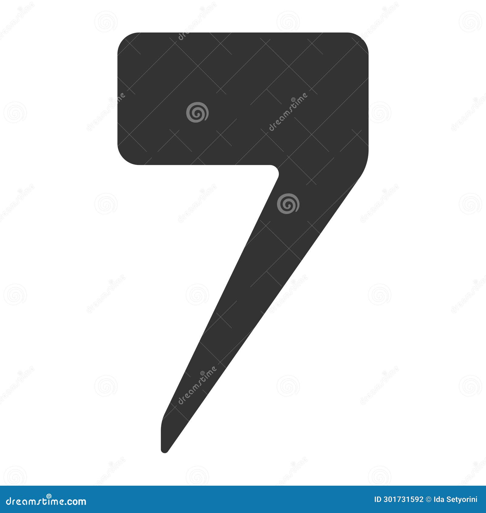 Comma symbol icon vector stock illustration. Illustration of ...