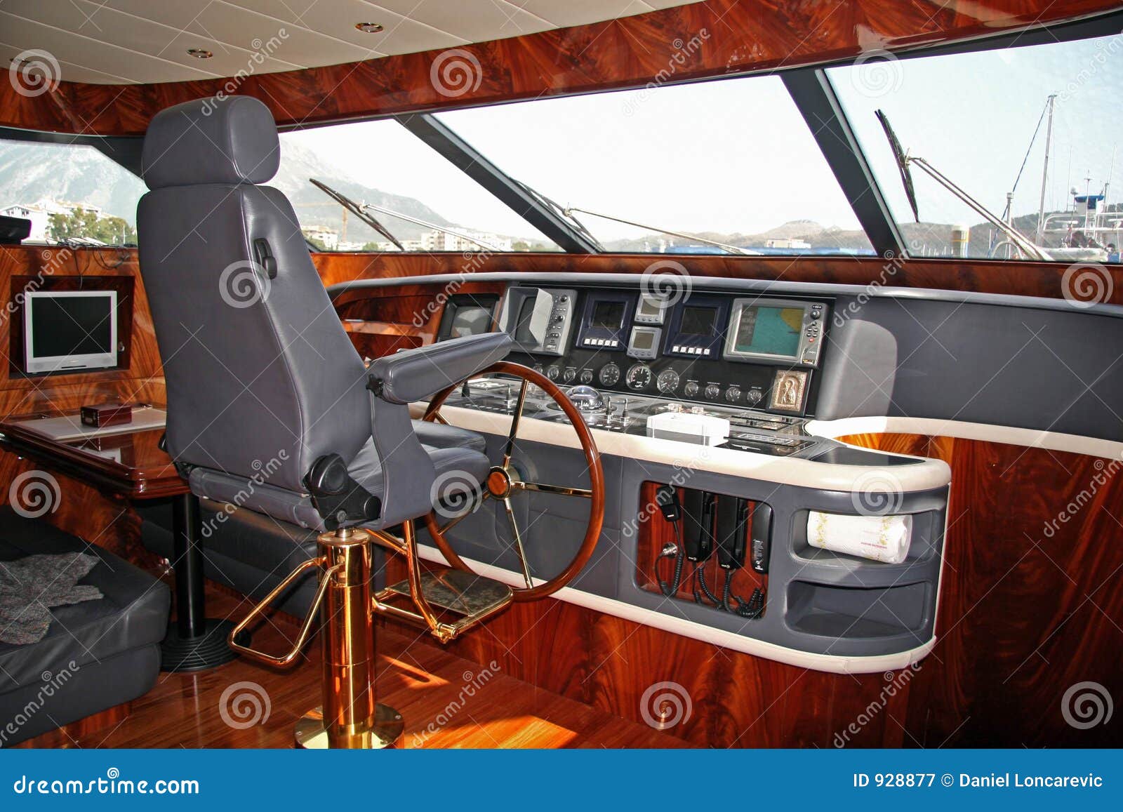 Command bridge stock image. Image of small, machine, transportation ...