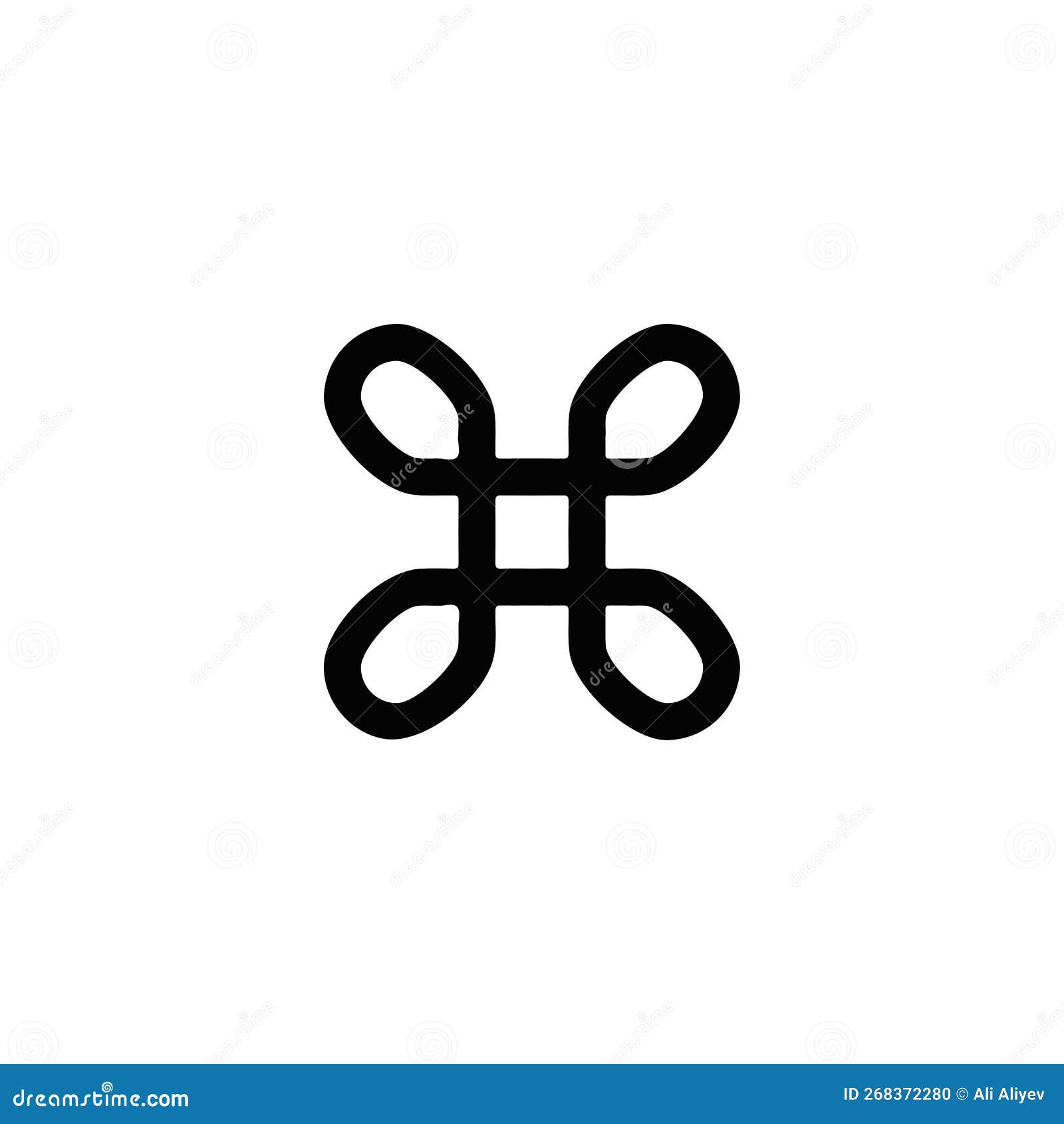 Command Button. Command Icon. Simple Style Internet Technology Poster ...