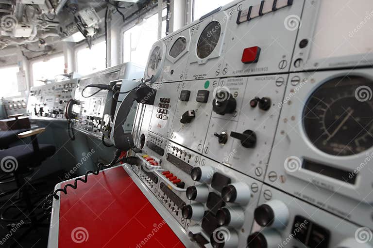Command center stock image. Image of ship, center, switch - 28219935