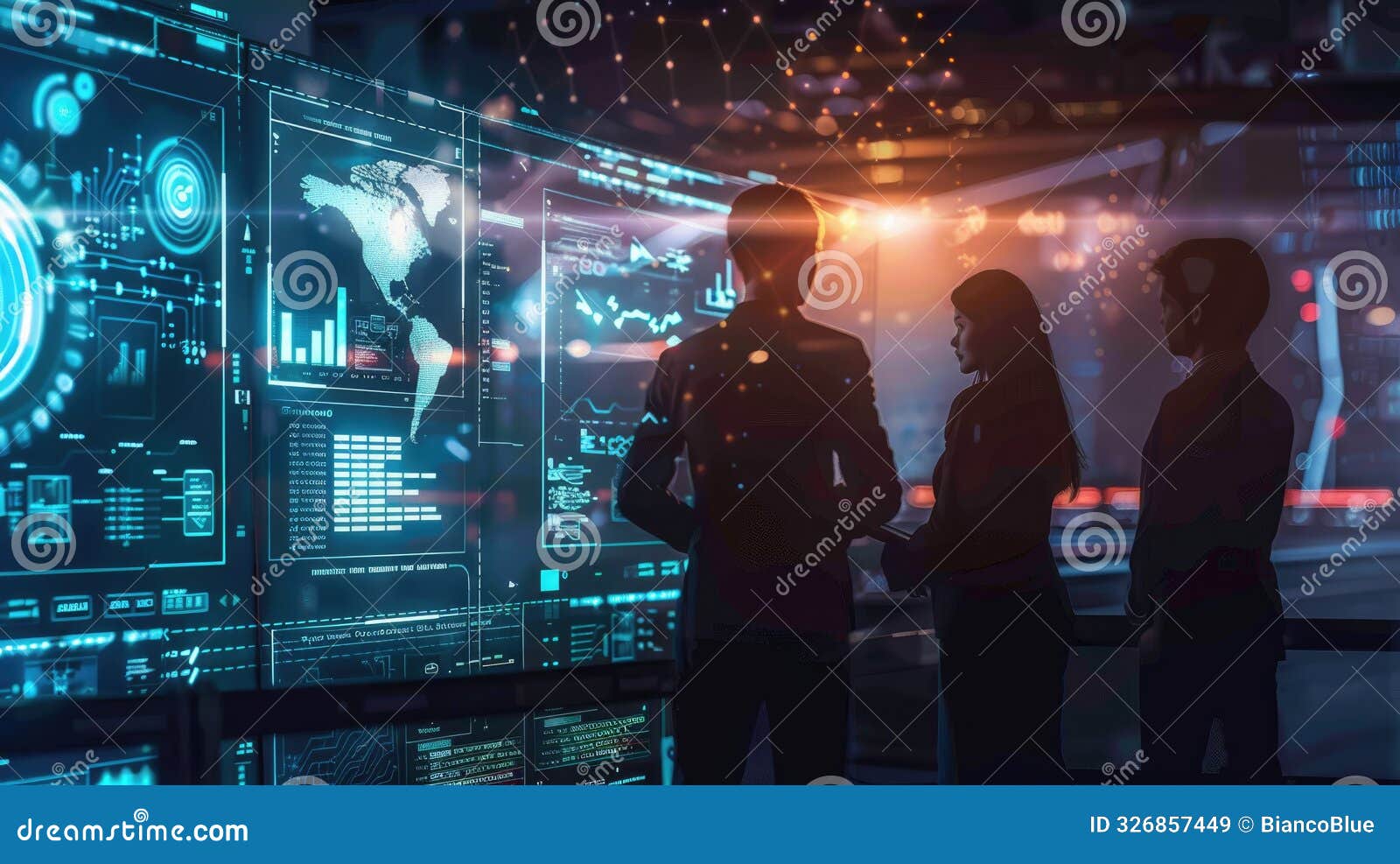 The Command Center Manages Global Operations with Advanced Technology ...