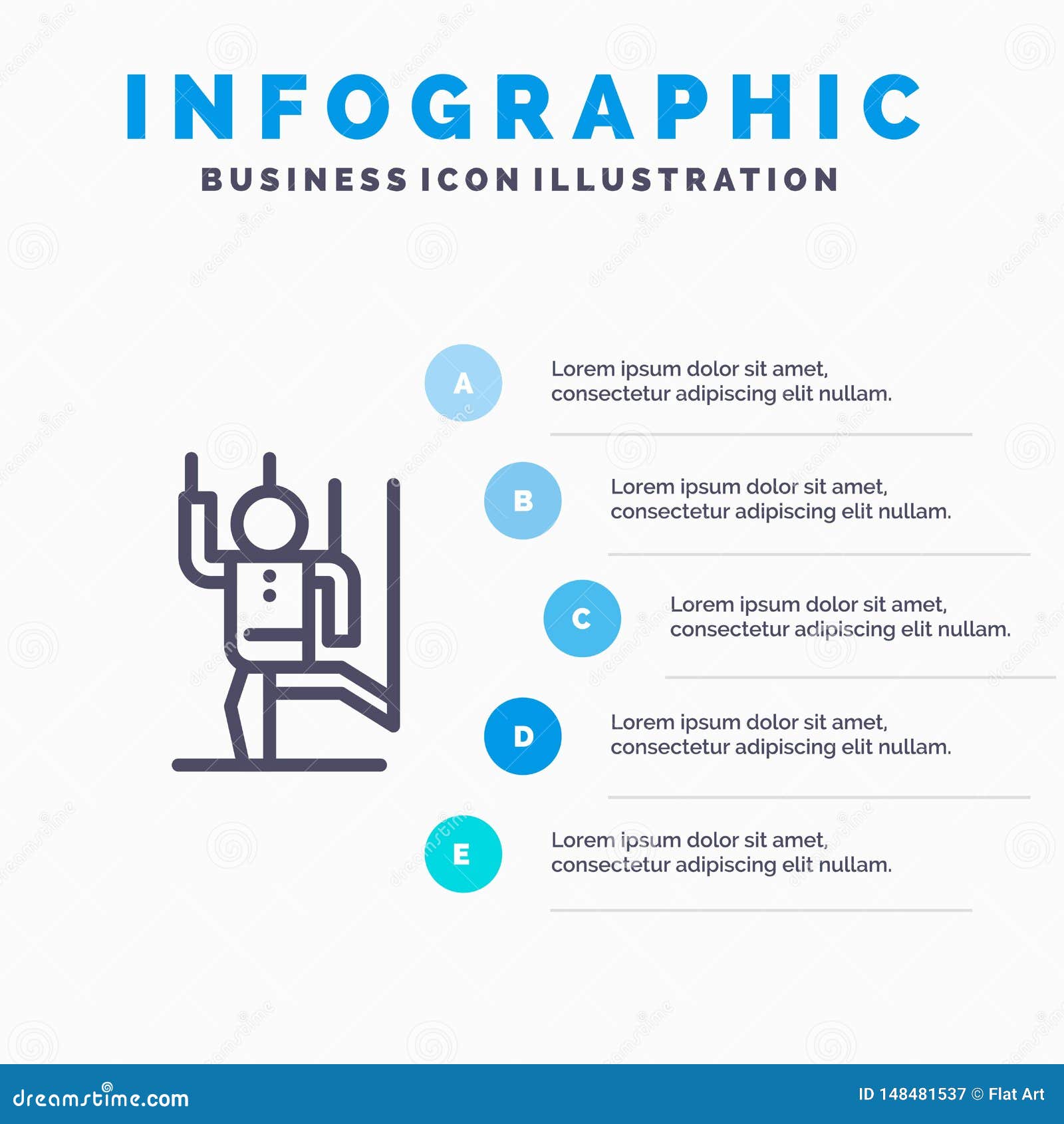 Command, Control, Human, Manipulate, Manipulation Line Icon with 5 ...