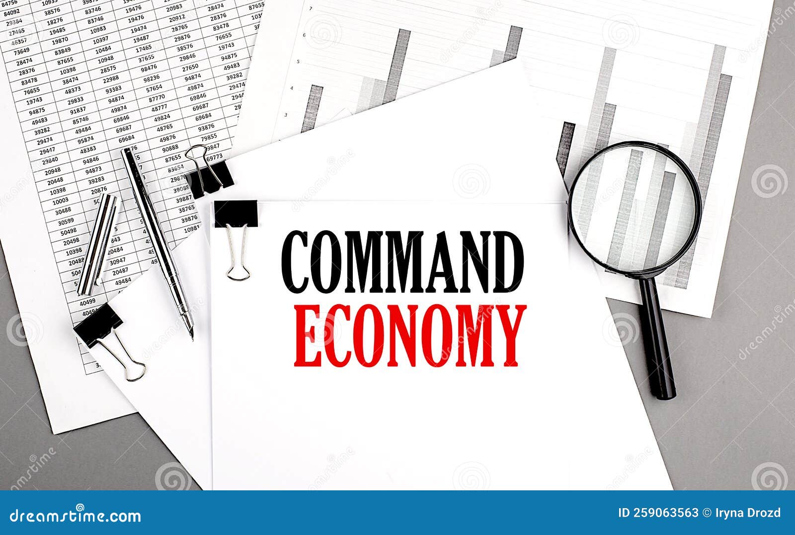 DEMAND Text on Paper with Chart and Keyboard, Business Concept Stock ...