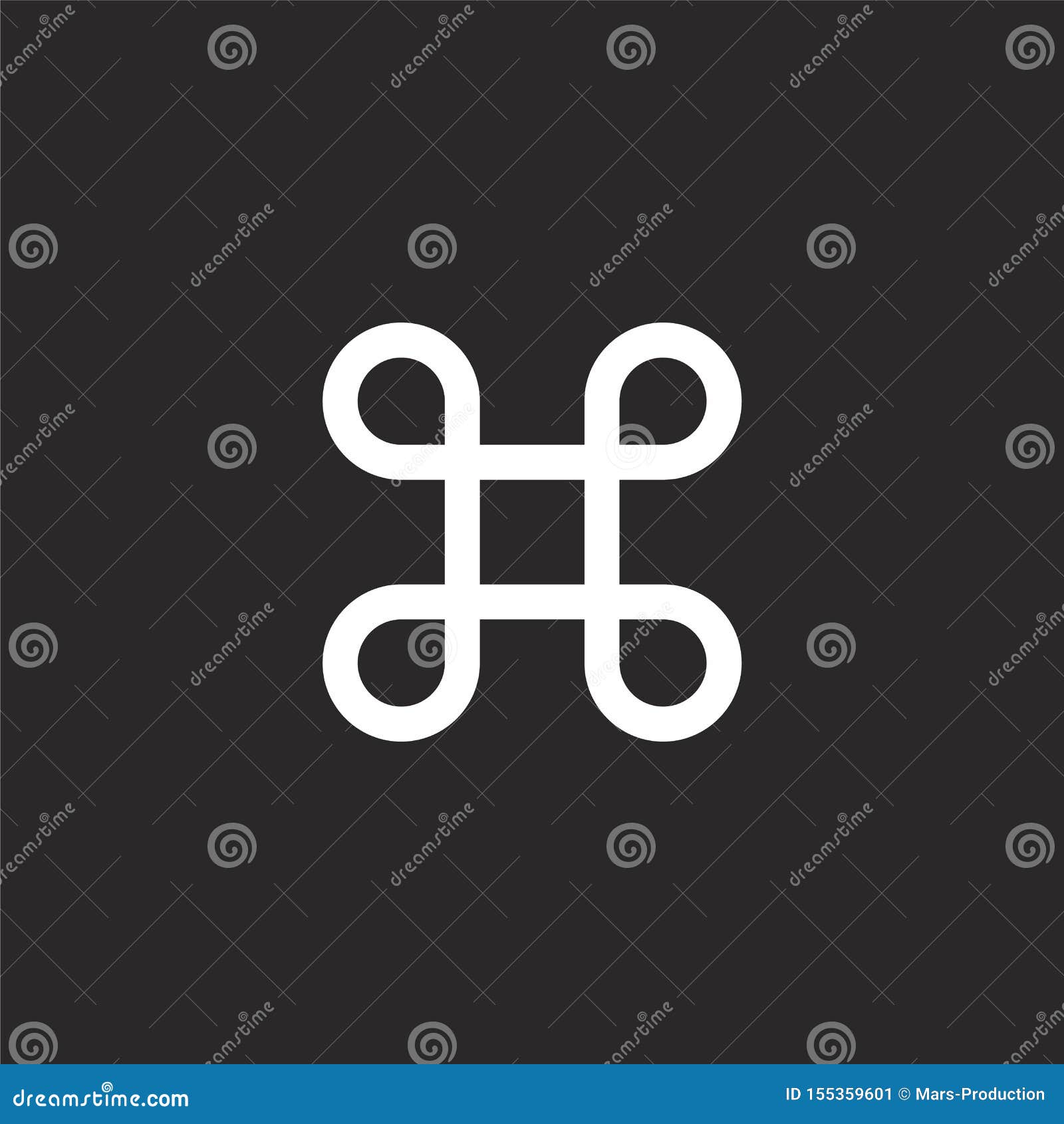 Command Icon. Filled Command Icon for Website Design and Mobile, App ...