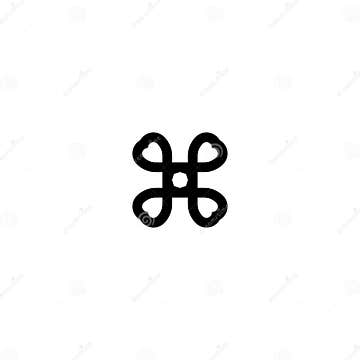 Command Icon. Simple Style Computer Technology Poster Background Symbol ...