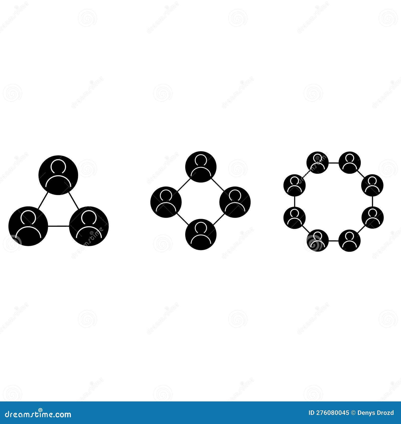 Command Icon Vector Set. Teamwork Illustration Sign Collection ...