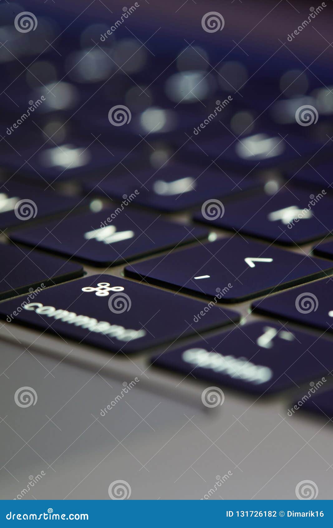Command Key on Apple Keyboard Editorial Photography - Image of closeup ...
