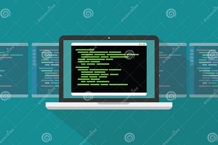 Command Line Interface Cli Programming Language Concept with Laptop and Code Programming ...