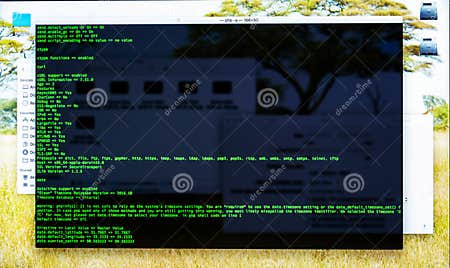 Command Line Interface on the Desktop, Terminal Command, Cli Stock Image - Image of site ...