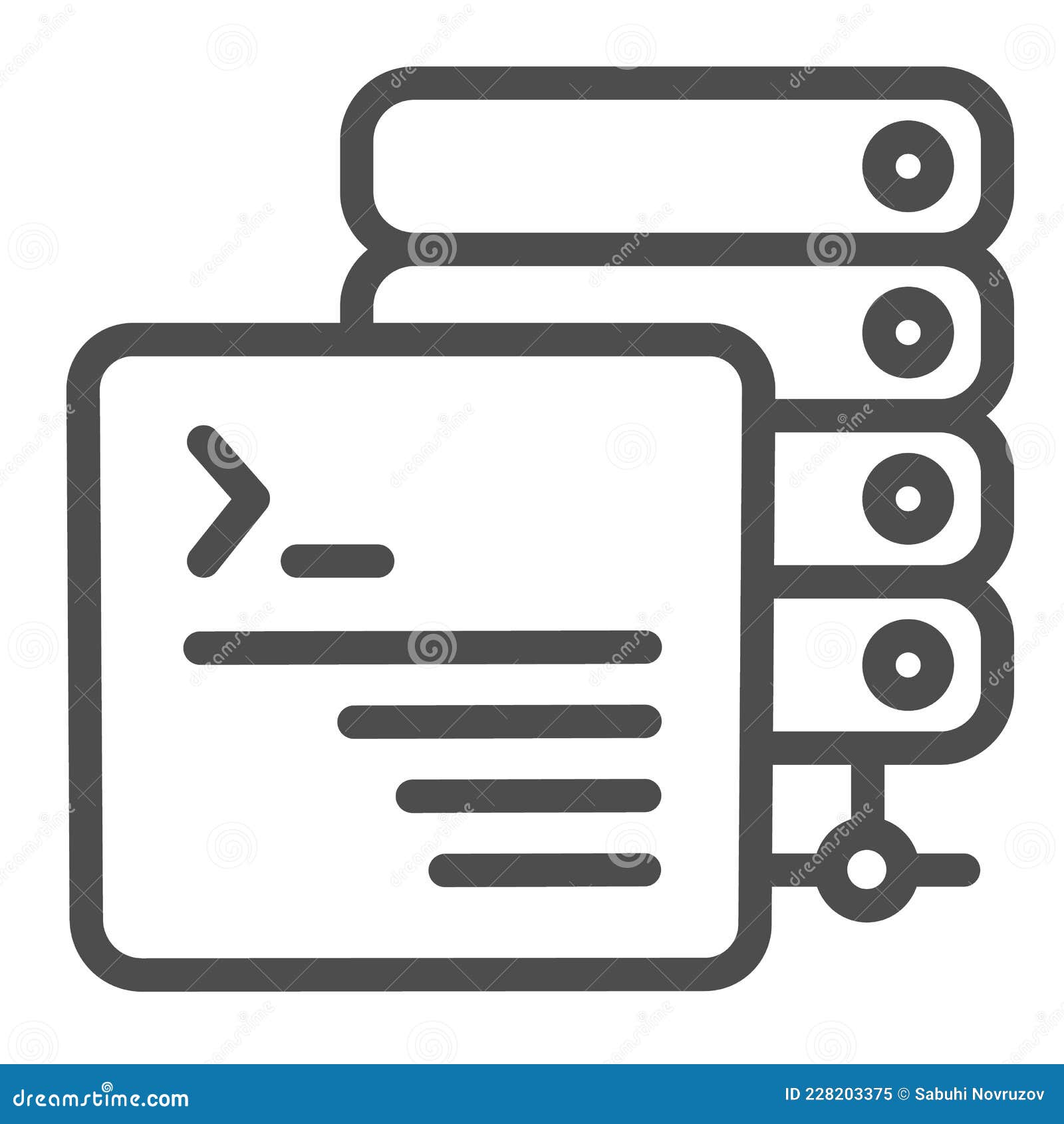 3d Server Console Royalty-Free Stock Photography | CartoonDealer.com ...