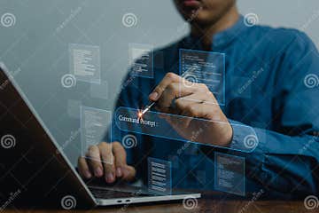 Command Prompt AI Interface and Machine Learning Language Processing ...