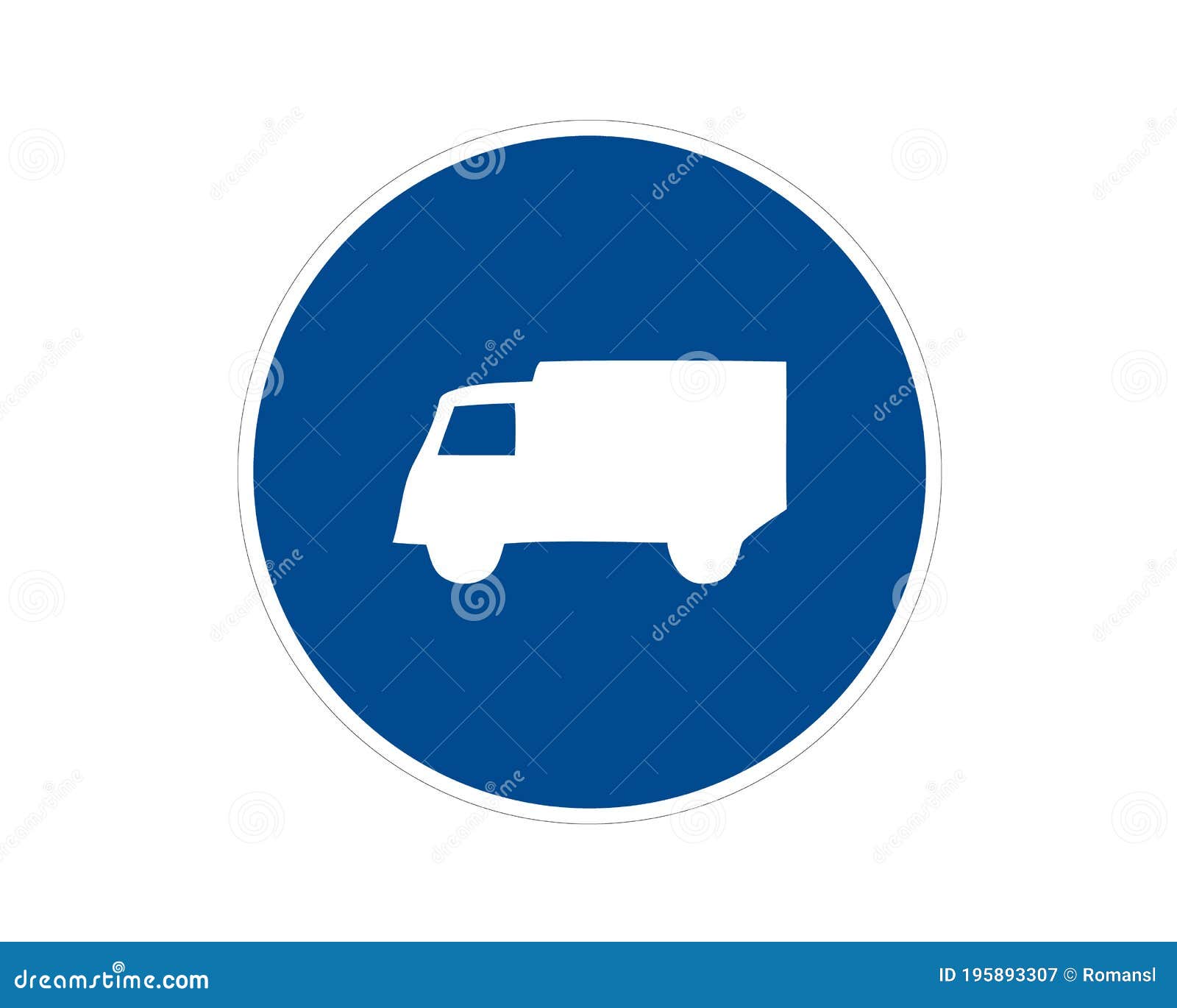 Command Road Sign Command Lane. Vector Illustration Stock Vector ...