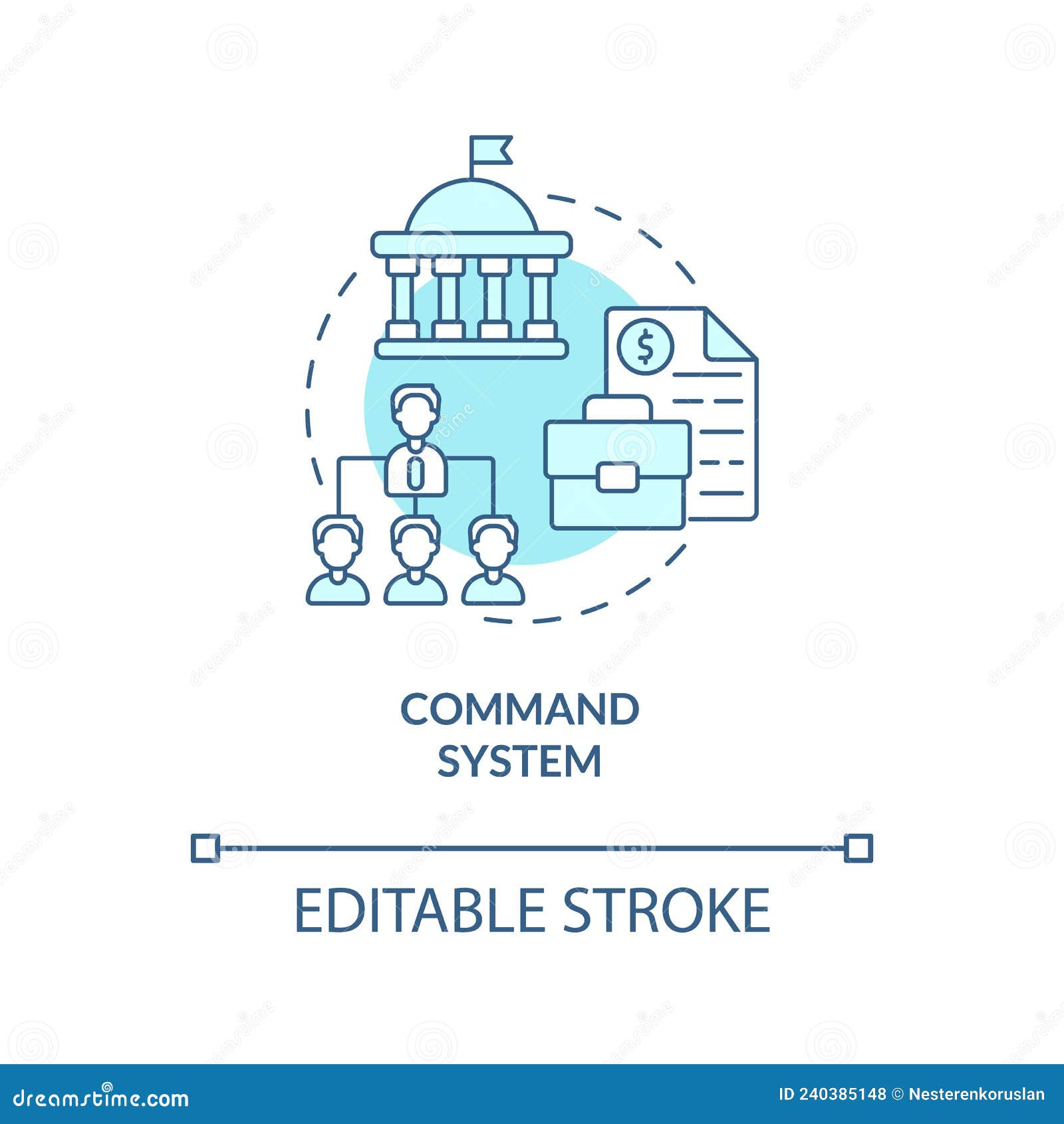 Modern Command Economy Cartoon